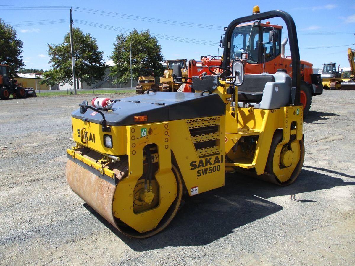 Sakai SW500 Roller | Product | ETL Hire